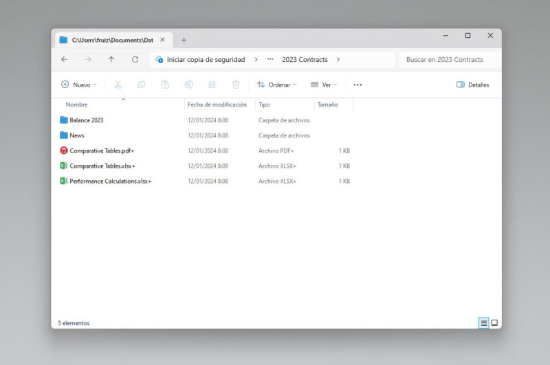 The Linked Folder | Manual Dataprius
